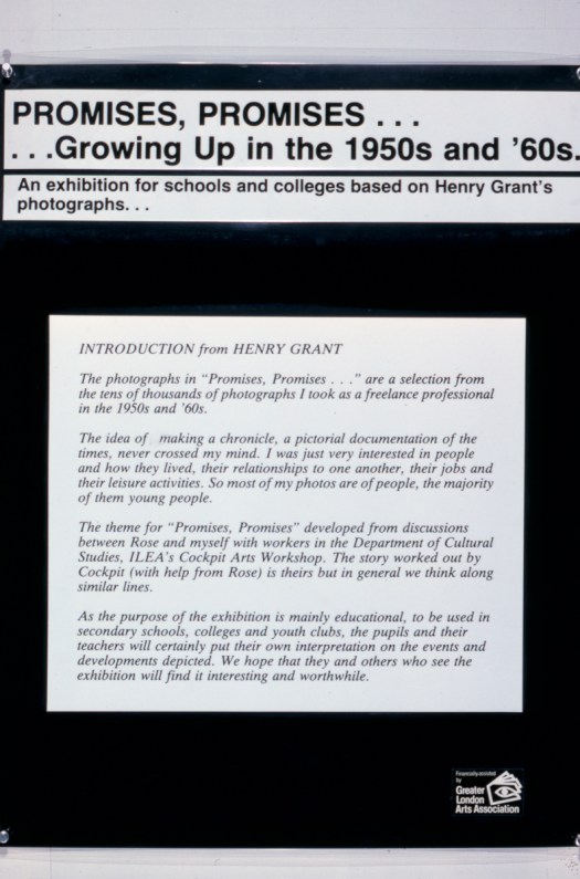 Promises Promises: Growing Up in the 50s and 60s – Henry and Rose Grant ...