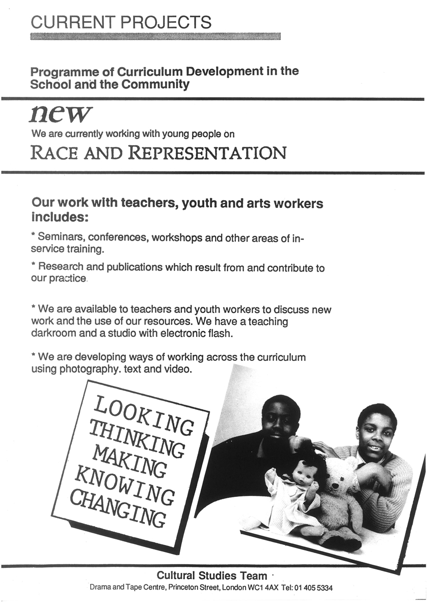 Publicity 1988 – Cockpit Gallery Exhibitions & Cultural Studies ...